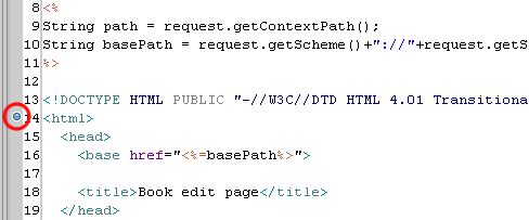 Debugging from JSP and Java Applications